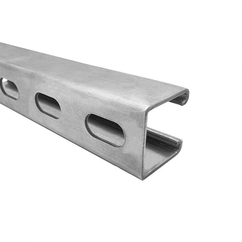 P1000T - 1-5/8" x 1-5/8", 12 Ga, 1-1/8" x 9/16" Slots - Unistrut Midwest