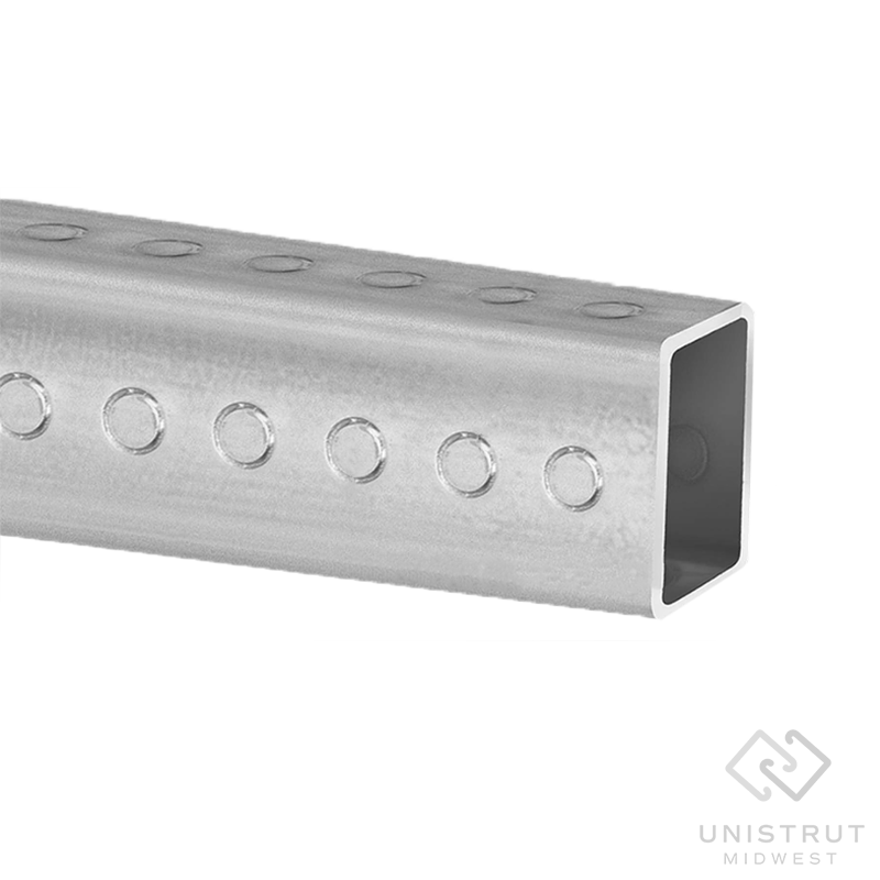 Telespar® Qwik-Punch® Square Sign Post - Unistrut Midwest