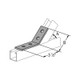 P2265 - 4 Hole, Outside Angle Fitting 45° - Unistrut Midwest