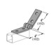 P1354 - Adjustable 4-Hole Hinge - Unistrut Midwest