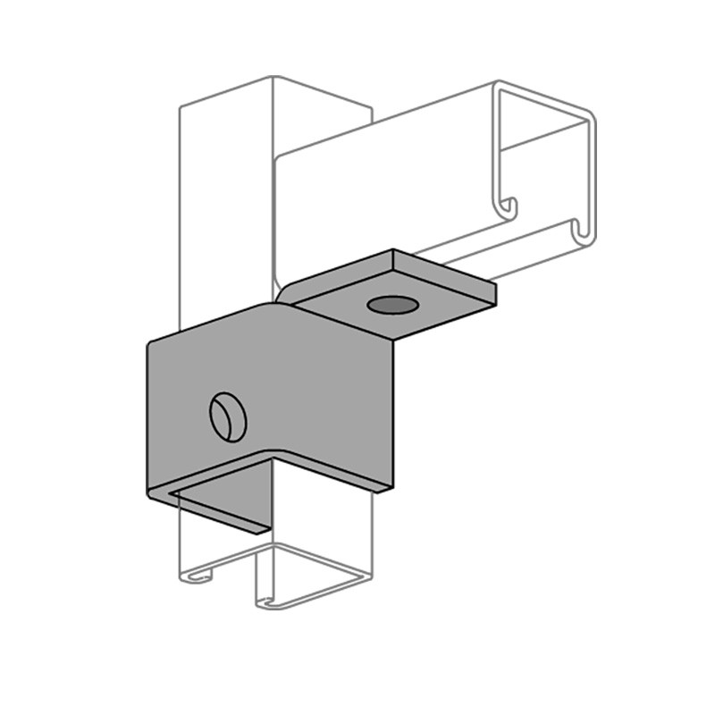 P2472 - Wing Shape Fitting (RH shown) - Unistrut Midwest