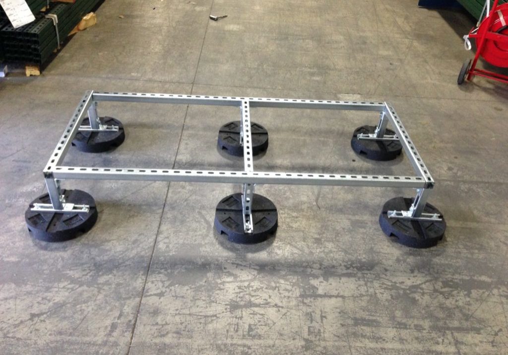 Mini Split Unistrut Support Stands - Unistrut Midwest