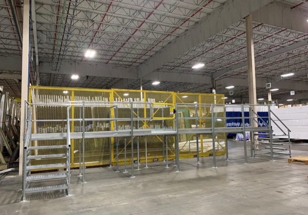 Unistrut Access Platform for Packaging - Unistrut Midwest