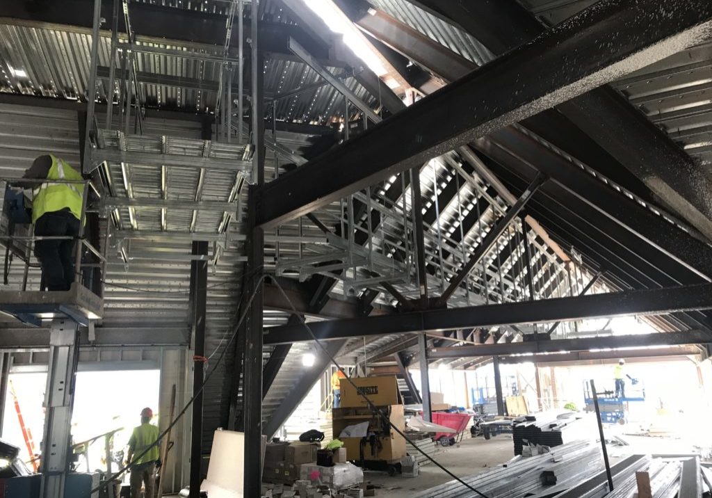 Unistrut Catwalk for Sloped Ceiling - Unistrut Midwest