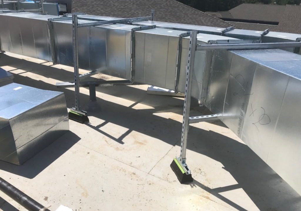 Unistrut Rooftop Duct Supports - Unistrut Midwest