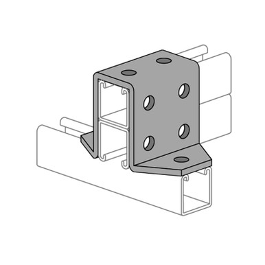 P2329 - 12 Hole, "U" Shape Fitting - Unistrut Midwest