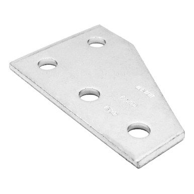 P1380 - 4 Hole, Flat Plate Fitting - Unistrut Midwest