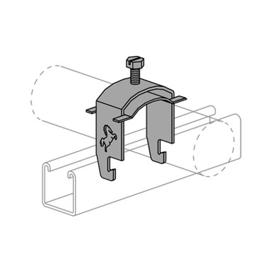 MU025 thru MU400 - Mustang Clamp - Unistrut Midwest
