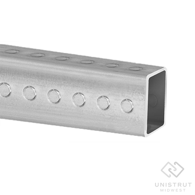 Telespar® Qwik-Punch® Square Sign Post - Unistrut Midwest