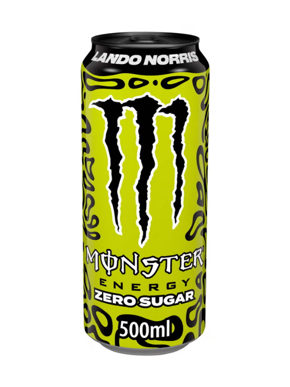 Monster Energy Lando Norris Zero Sugar 12 × 500 ml | Melon & Yuzu ...