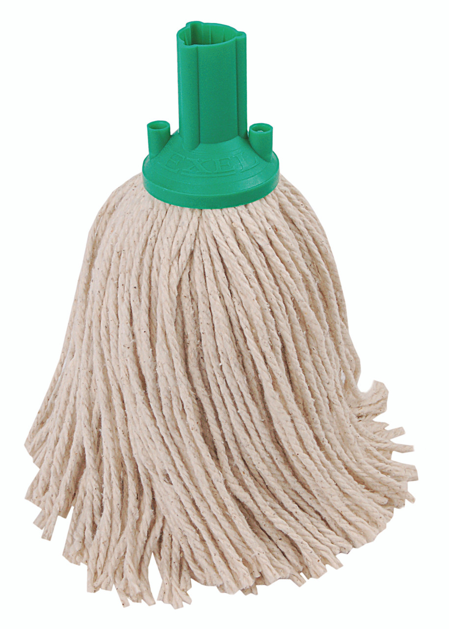Excel Mop Heads - Green x 3 per pack - JL Brooks