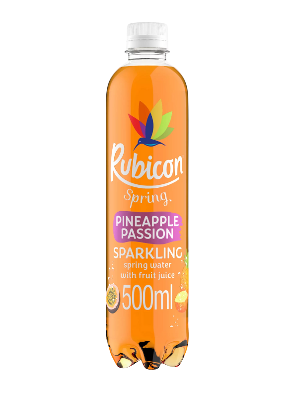 Rubicon Spring Pineapple & Passion Fruit Sparkling 12 × 500 ml | Low ...
