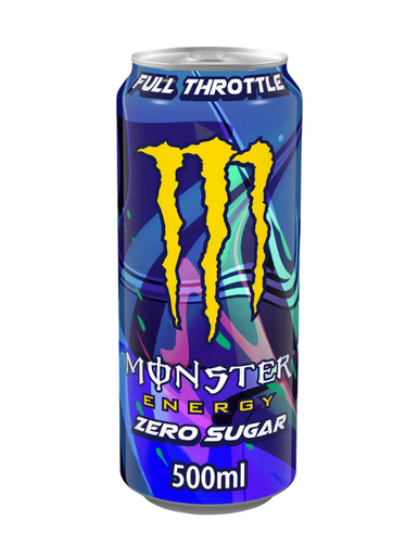 Monster Energy Full Throttle Zero Sugar 12 x 500 ml | Sugar-Free Energy ...