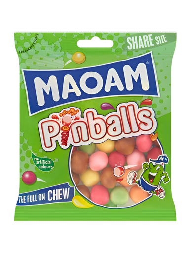 Maoam Pinballs Sharing Bags 14 x 140 g | Fruity Chewy Sweets – J L Brooks