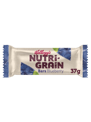 Kelloggs Nutrigrain Blueberry Bars 37g x 25 - JL Brooks