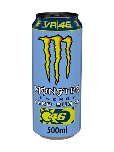 Monster Energy Rossi VR|46 Zero Sugar 12 x 500 ml | Sugar-Free Energy ...
