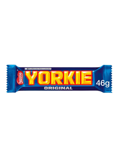Yorkie Original Milk Chocolate Bar (24 x 46g) - JL Brooks