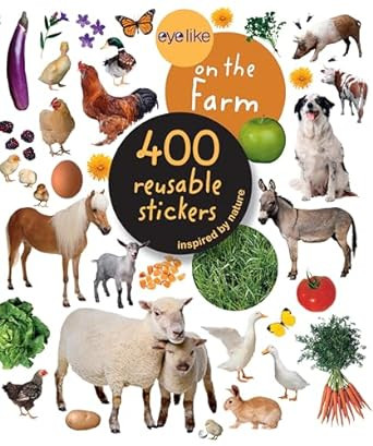 Eyelike Stickers: On the Farm | Ignatius Book Fairs