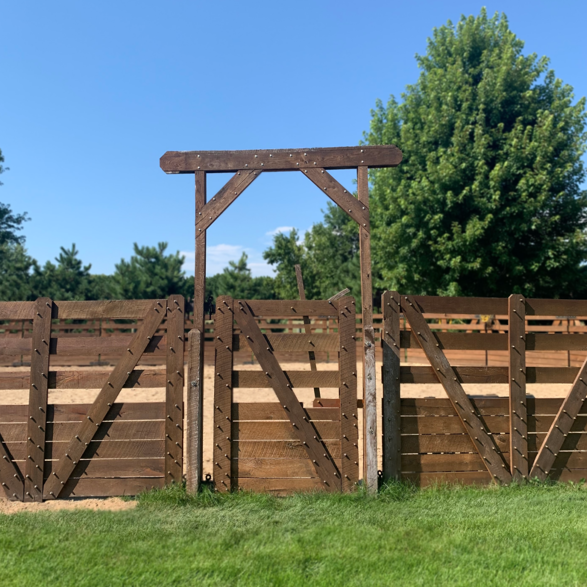 Ride Thru Entrance Gate