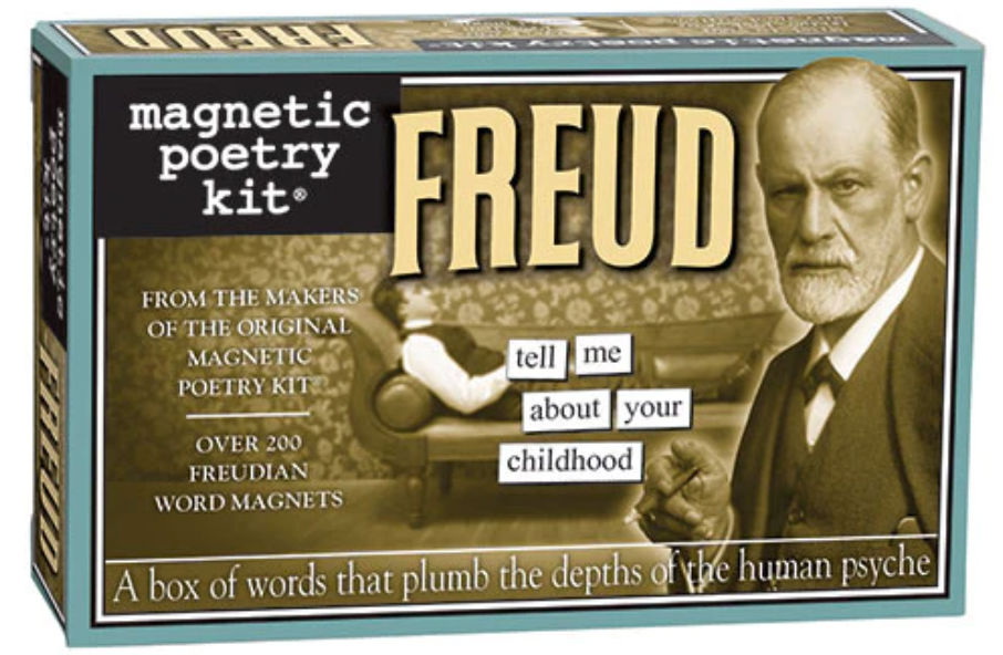 Freud Magnetic Poetry Kit - One Eyed Jacques