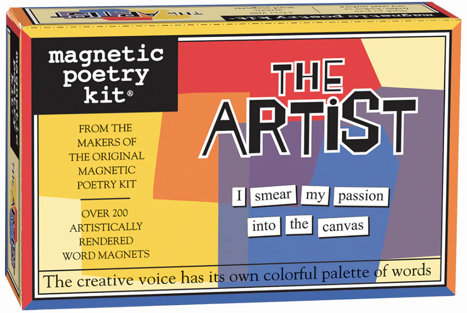 Artist Magnetic Poetry Kit - One Eyed Jacques