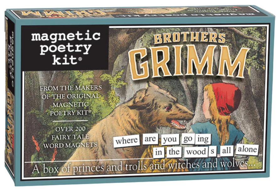 Brothers Grimm Magnetic Poetry Kit - One Eyed Jacques