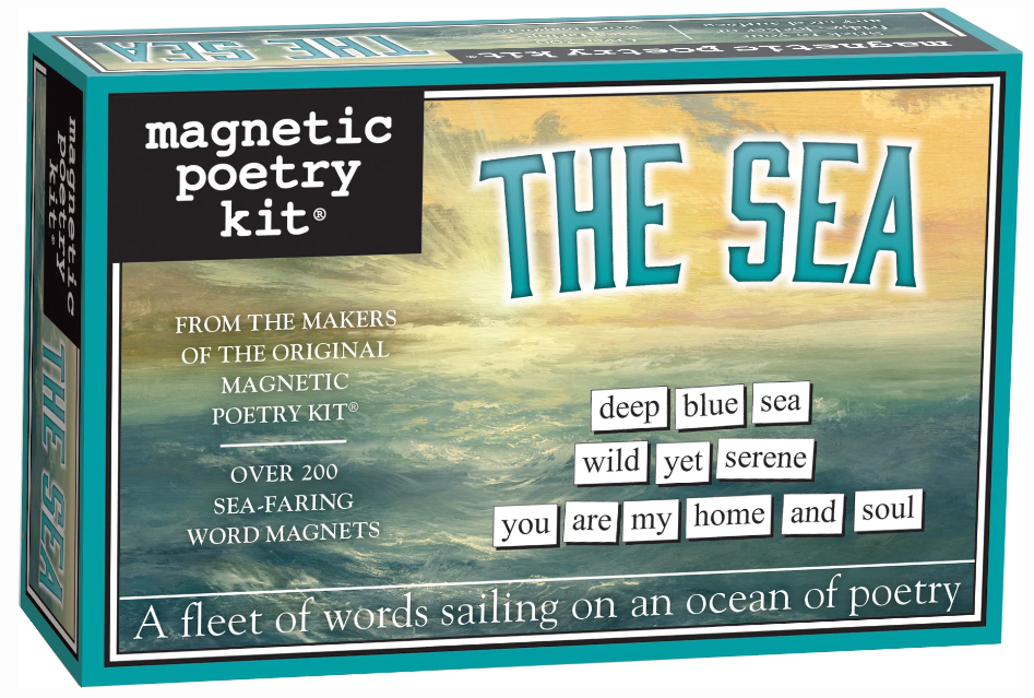 The Sea Magnetic Poetry Kit - One Eyed Jacques