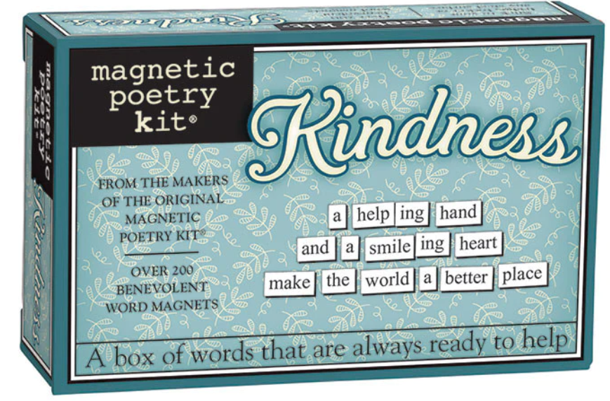 Kindness Poet Magnetic Poetry Kit - One Eyed Jacques