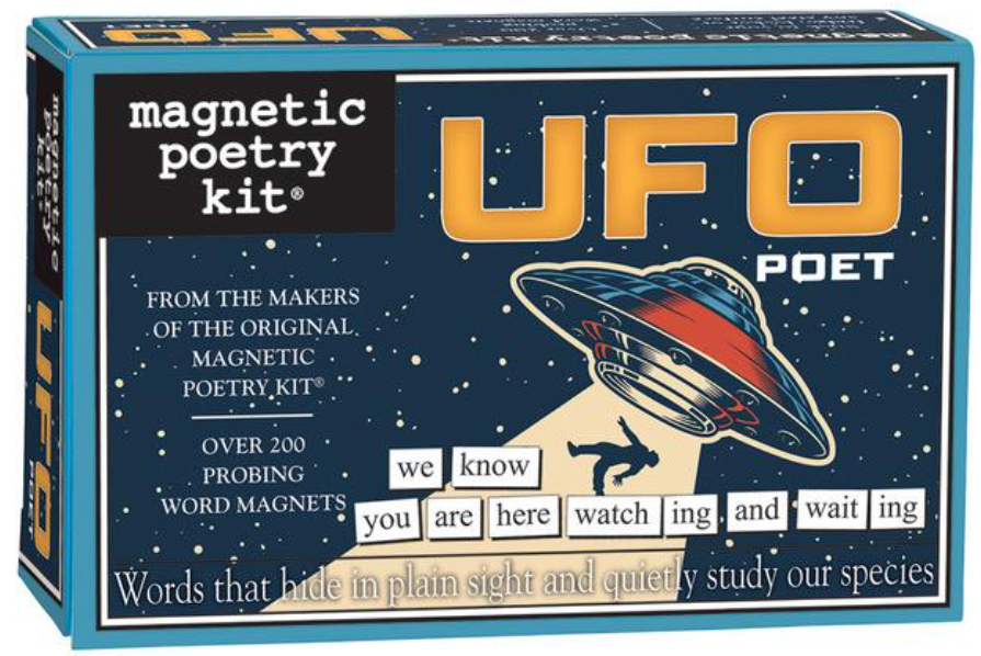 UFO Poet Magnetic Poetry Kit - One Eyed Jacques