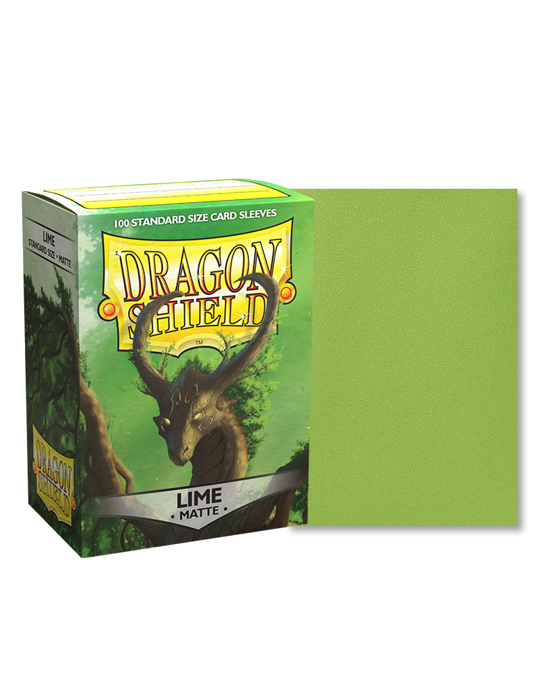 Dragon Shields: Matte Lime - One Eyed Jacques
