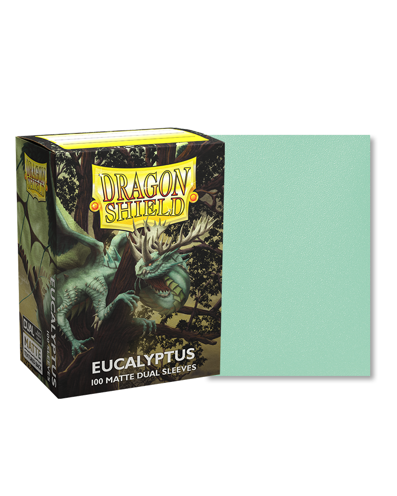 Dragon Shields: Matte Dual - Eucalyptus - One Eyed Jacques