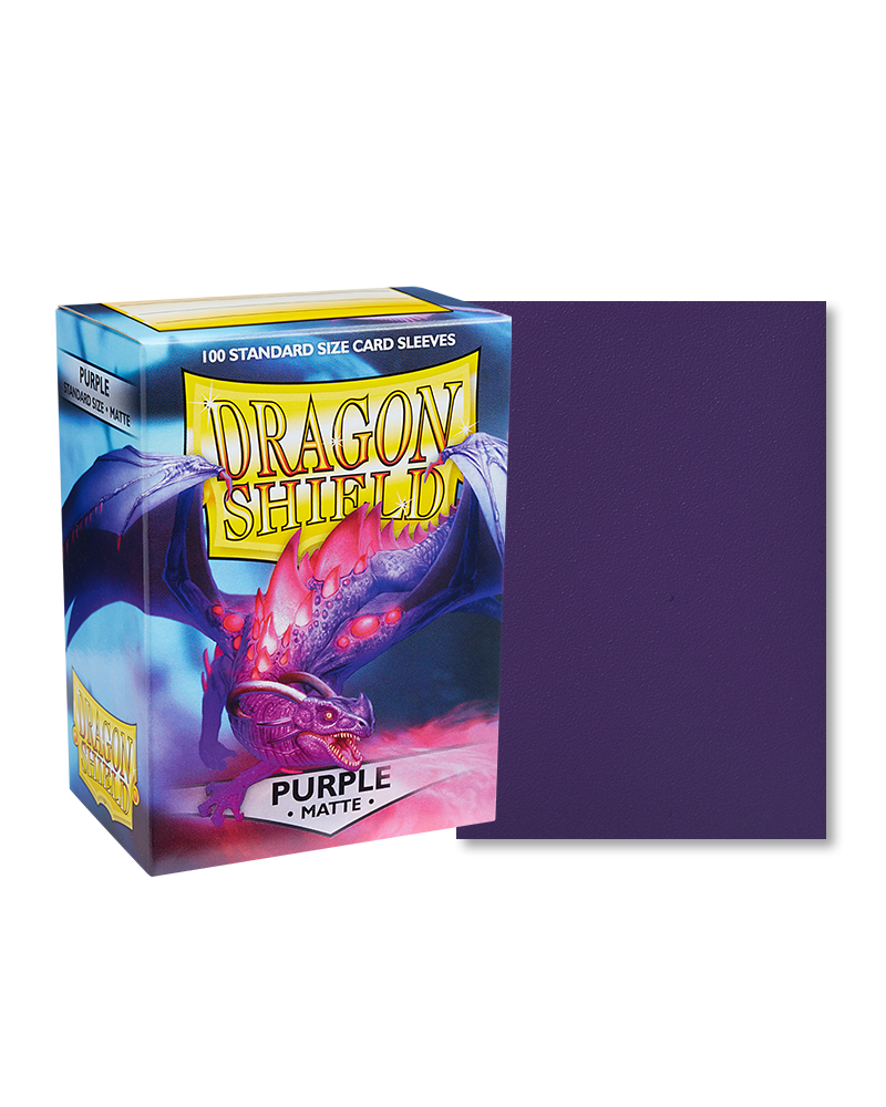 Dragon Shields: Matte Purple - One Eyed Jacques