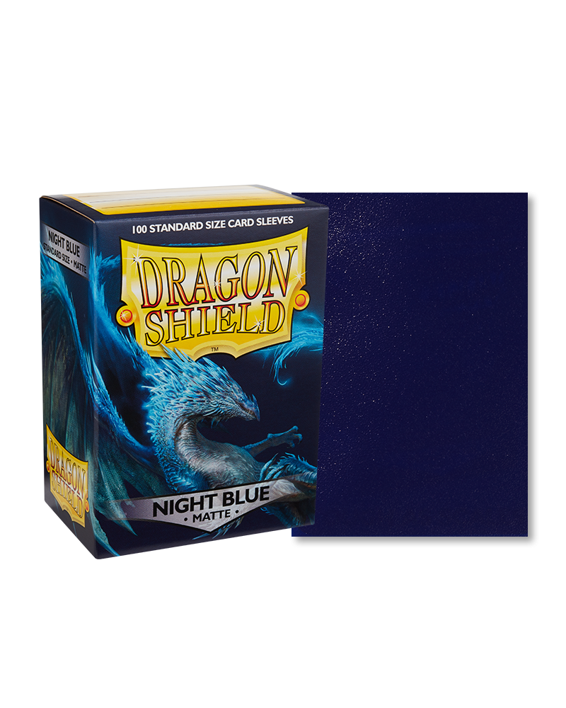 Dragon Shields: Matte Night Blue - One Eyed Jacques
