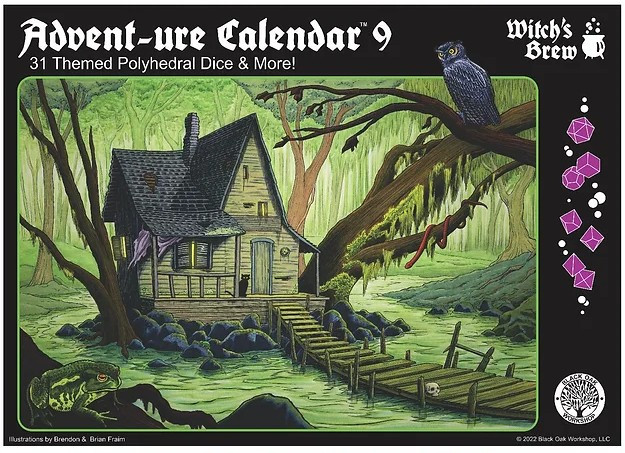 Advent-ure Calendar 9: Witch's Brew - One Eyed Jacques