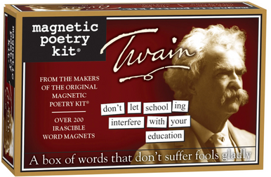 Mark Twain Magnetic Poetry Kit - One Eyed Jacques