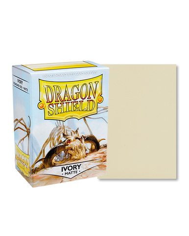 Dragon Shields: Matte Ivory - One Eyed Jacques