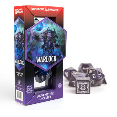 Dungeons & Dragons: New Adventurer Set - Warlock Purple - One Eyed Jacques