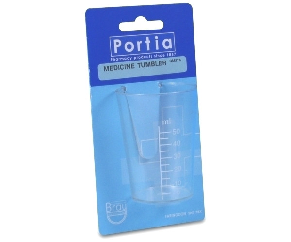 Polypropylene Medicine Measure Disposable (50ml) - Selles Medical