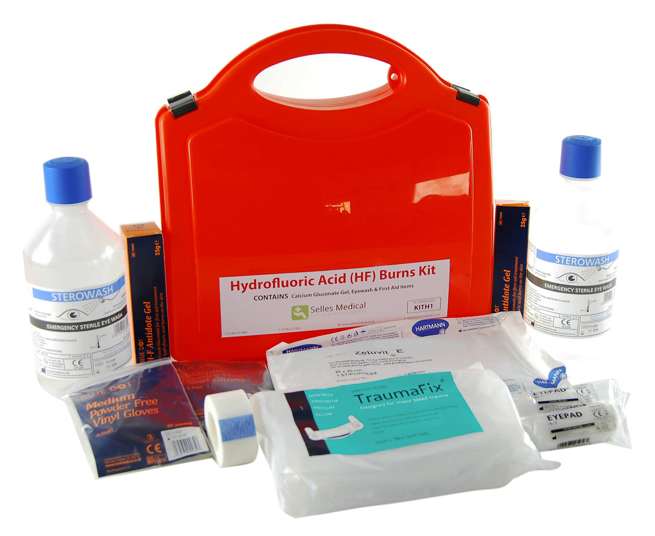 Hydrofluoric Acid Hf Burns Kit Selles Medical