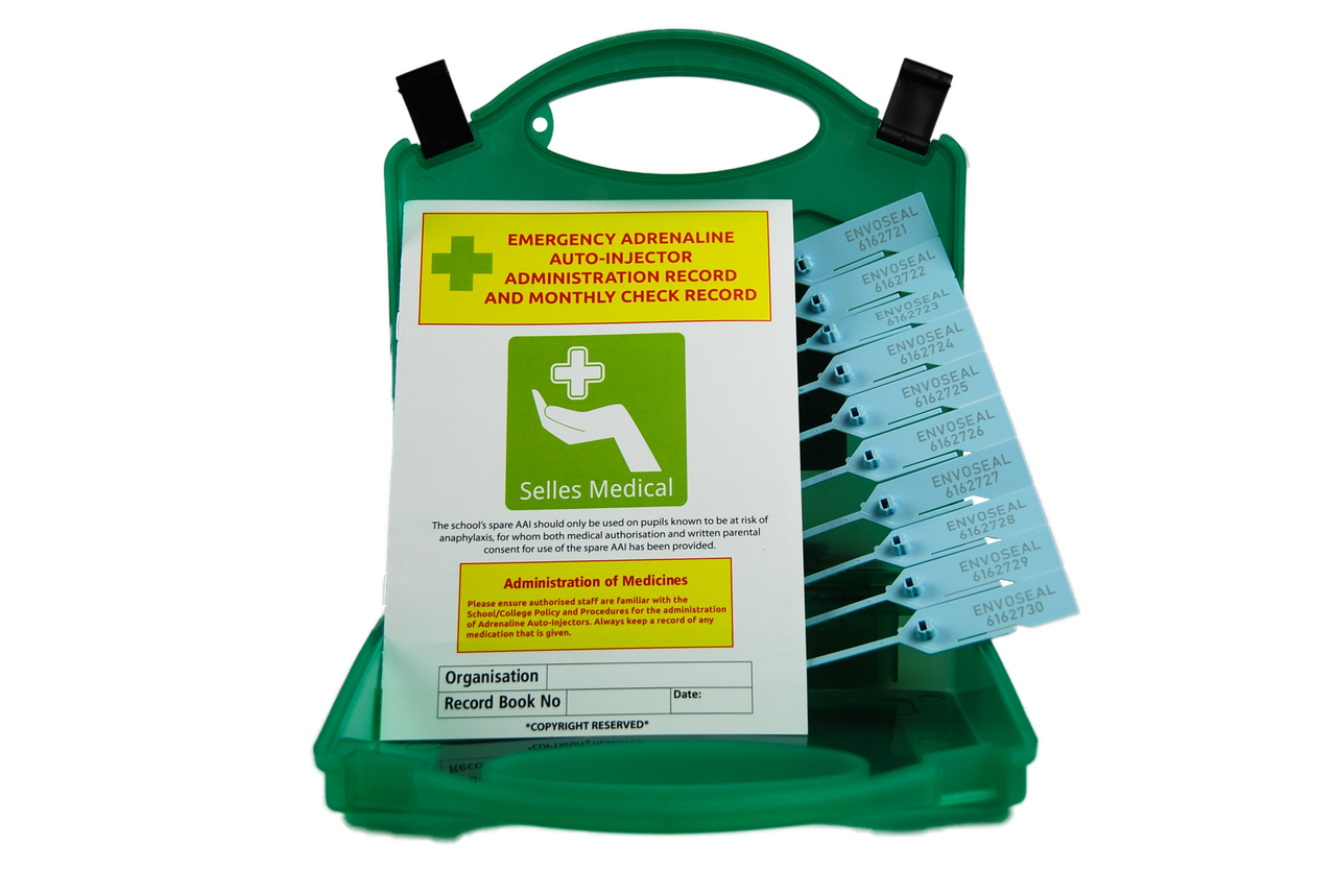 Sealable Wall Box for Adrenaline Auto Injectors (AAIs) - Selles Medical