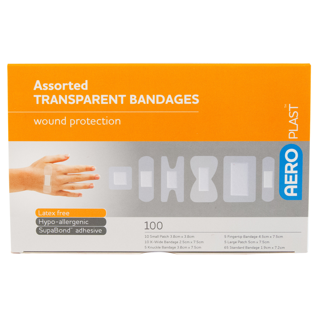 Aeroplast Waterproof Transparent Plasters - Selles Medical