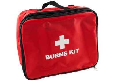Empty Red Burn Bag - Selles Medical