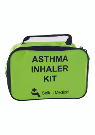 Asthma Inhaler Kit - Empty Bag - Selles Medical