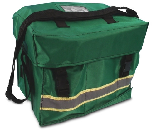 Empty Major 'T' First Aid & Trauma Green Bag - Selles Medical