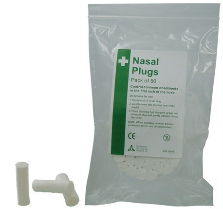 Nasal Plugs x 50 - Selles Medical