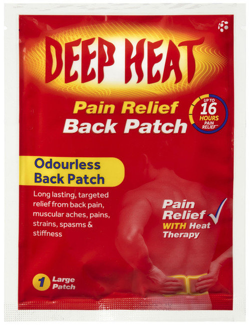 Deep Heat Back Patch - Selles Medical