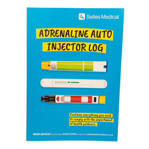 Adrenaline Auto Injector Log Book - Selles Medical