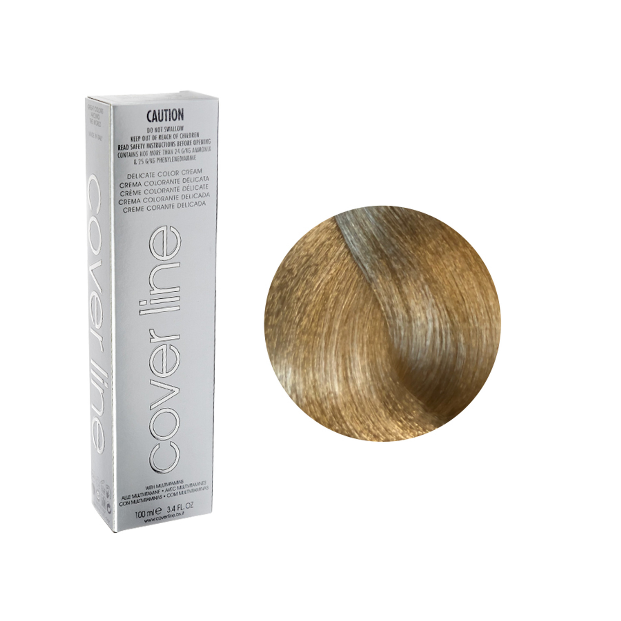 Permanent Hair Colour Very Light Blonde 9n Coverline Salon Support