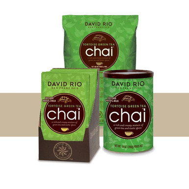 David Rio: Tortoise Green Tea Chai Latte (Instant Dry Mix)