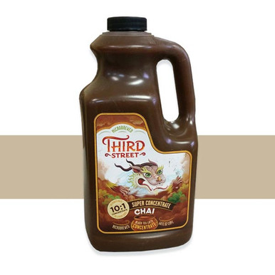 Third Street Chai: Authentic Chai Tea Latte (Liquid Super Concentrate 1:10)